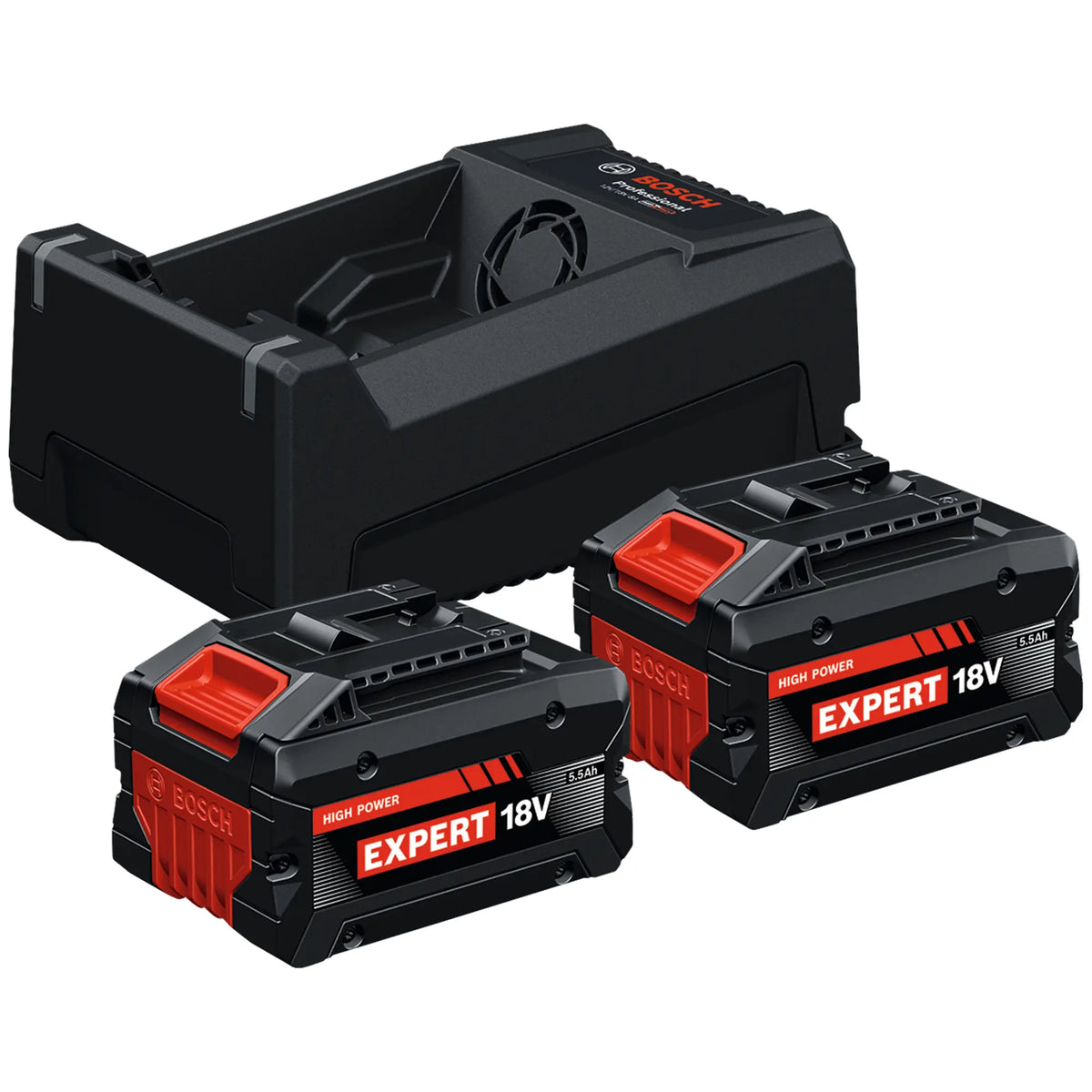Set de început Bosch EXBA18V-55 18V 5.5Ah + Încărcător – EmmetiStore