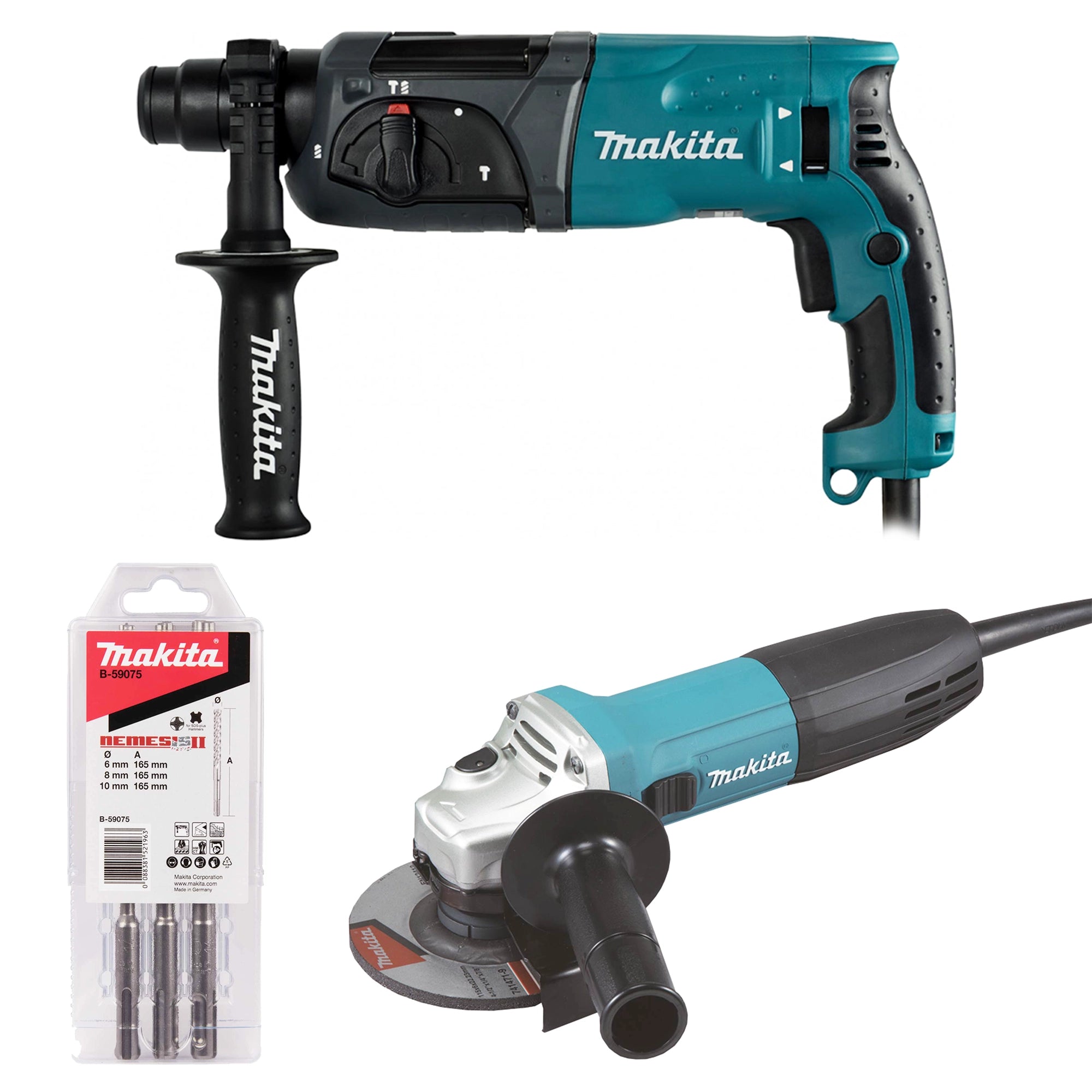 Makita GA4530+HR2470 Combo