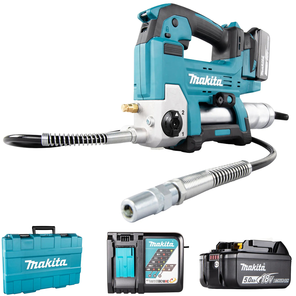 Pistol de unsoare Makita DGP180RT 18V 5Ah – EmmetiStore